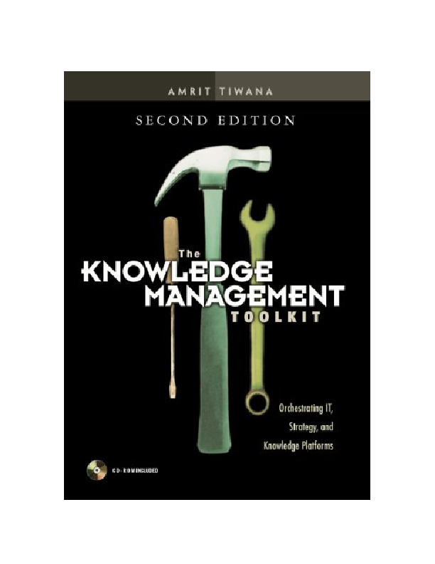 doc256 - Knowledge Management Toolkit, The: Practical Techniques For ...